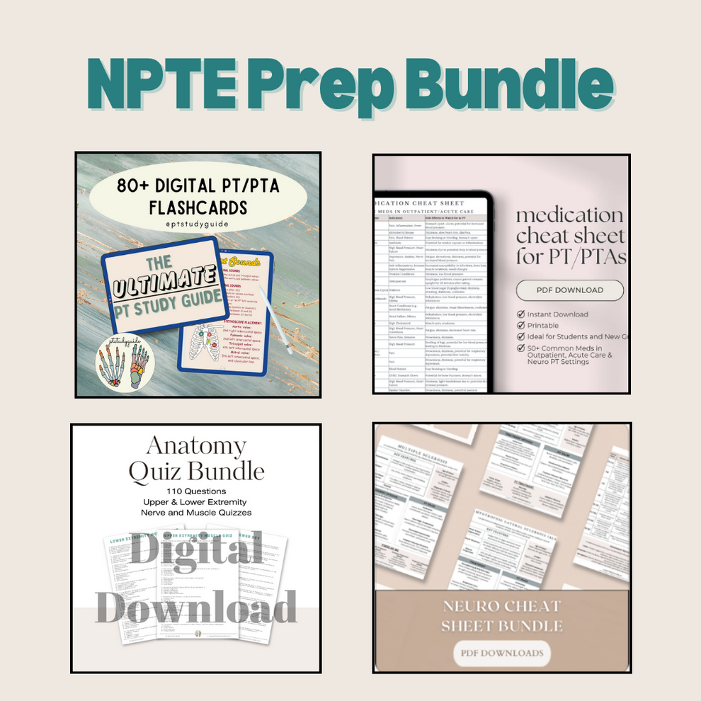 NPTE Prep Bundle - Digital Version – Ptstudyguide